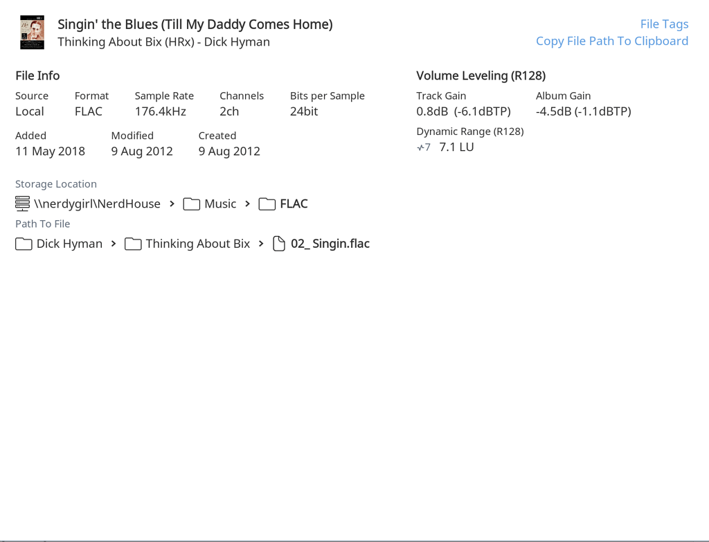 Odd Behavior Track Plays But No Sound Until Support Roon Labs