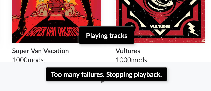 Error Too Many Errors Stopping Playback Support Roon Labs