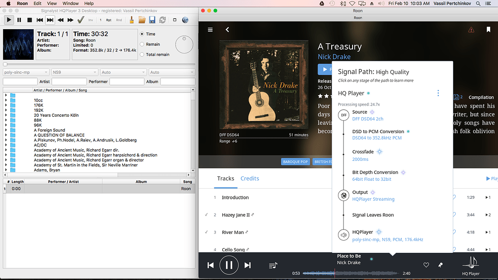 Roon 1.3 DSD to PCM conversion [resolved] - Support - Roon Labs Community