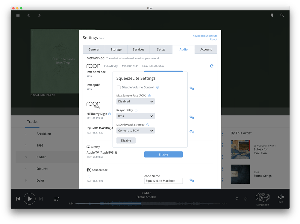 Squeezelite not recognized? [Solved by using RoonBridge instead ...