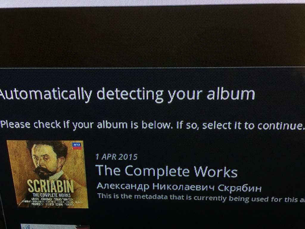 Alexander Scriabin, "Complete Works" - Metadata - Roon Labs Community