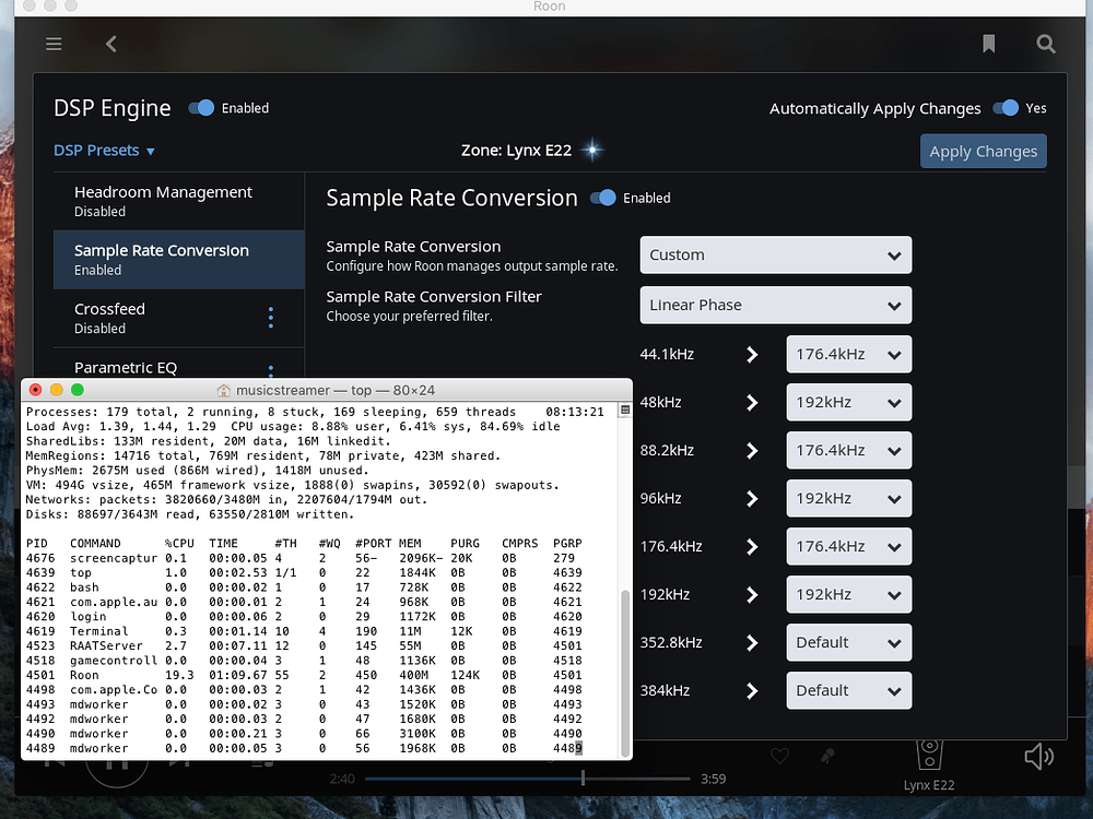 Sample Rate Conversion and hardware limitations - Support - Roon Labs ...