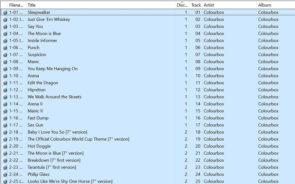 Multi Disc identification - Feature Suggestions - Roon Labs Community