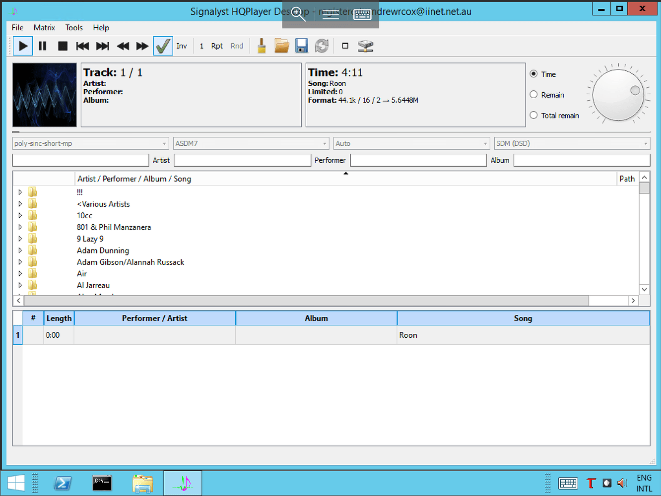 DSD playback with ROON/HQPlayer [Solved] - Support - Roon Labs Community
