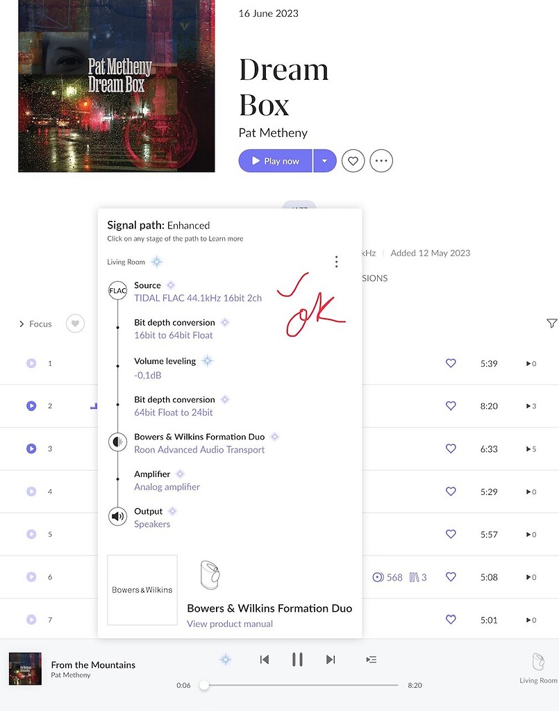Nucleus+ - Tidal Master quality drops out and stop playing - Nucleus ...
