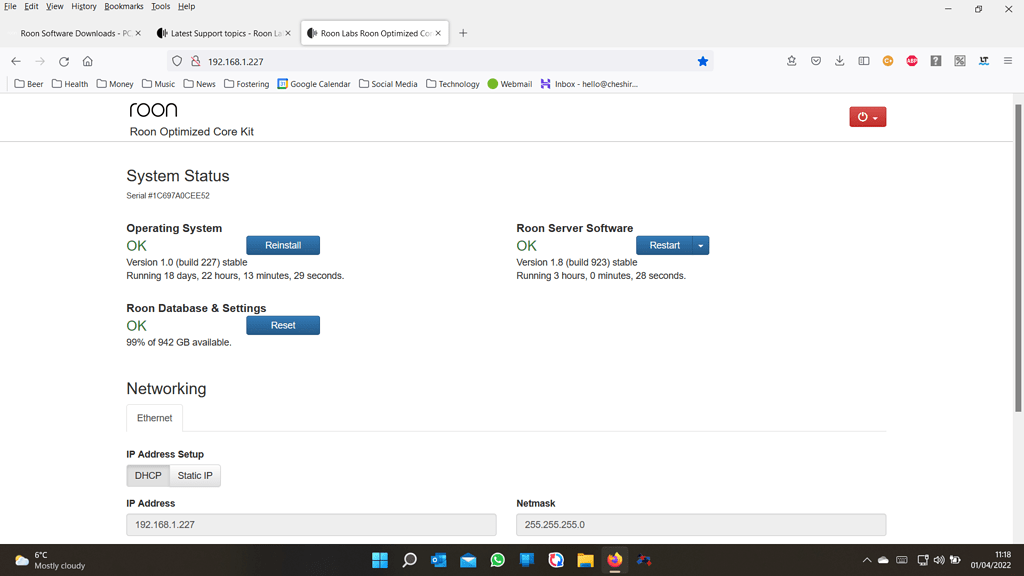 Roon will not open on one Windows 11 remote - Support - Roon Labs Community