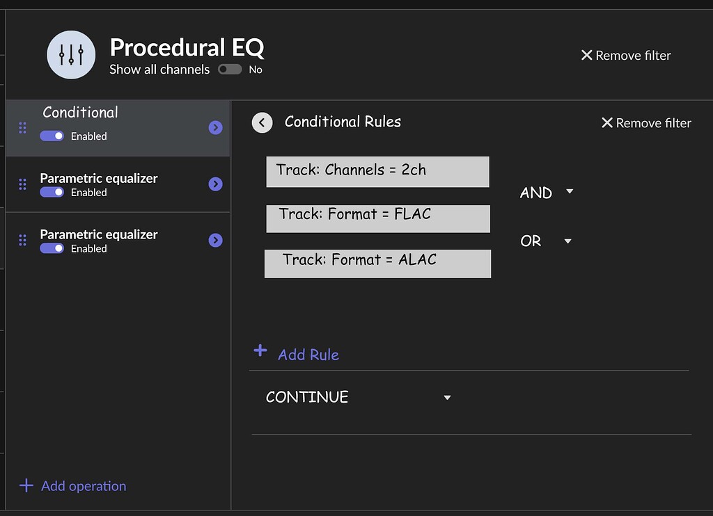 Condition Processing within DSP - Feature Suggestions - Roon Labs Community