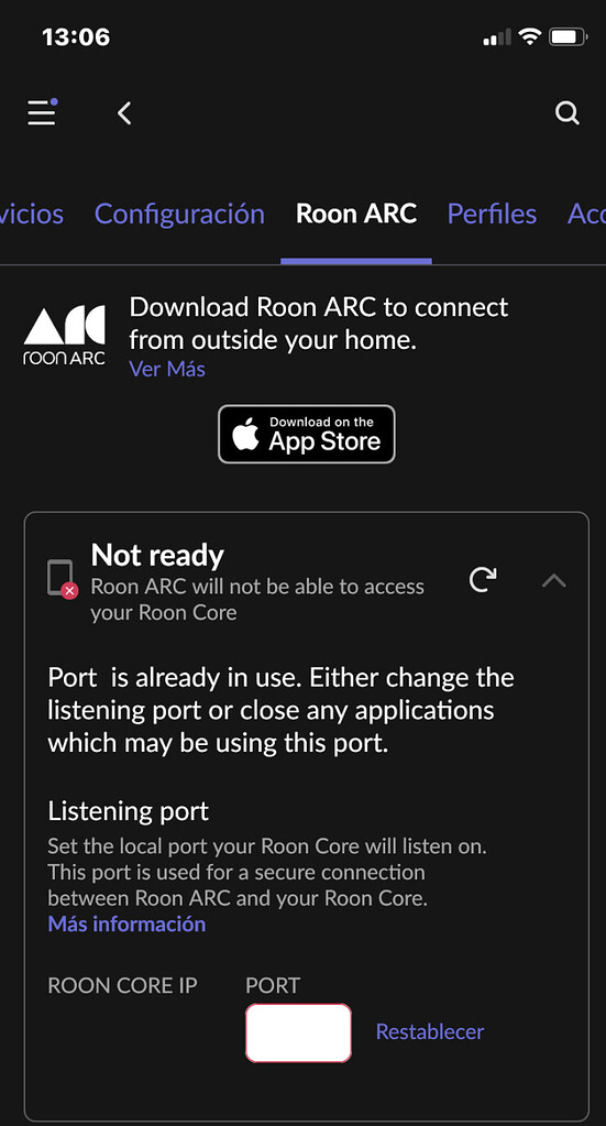 ARC does not connect - ARC: Port Forwarding Help - Roon Labs Community