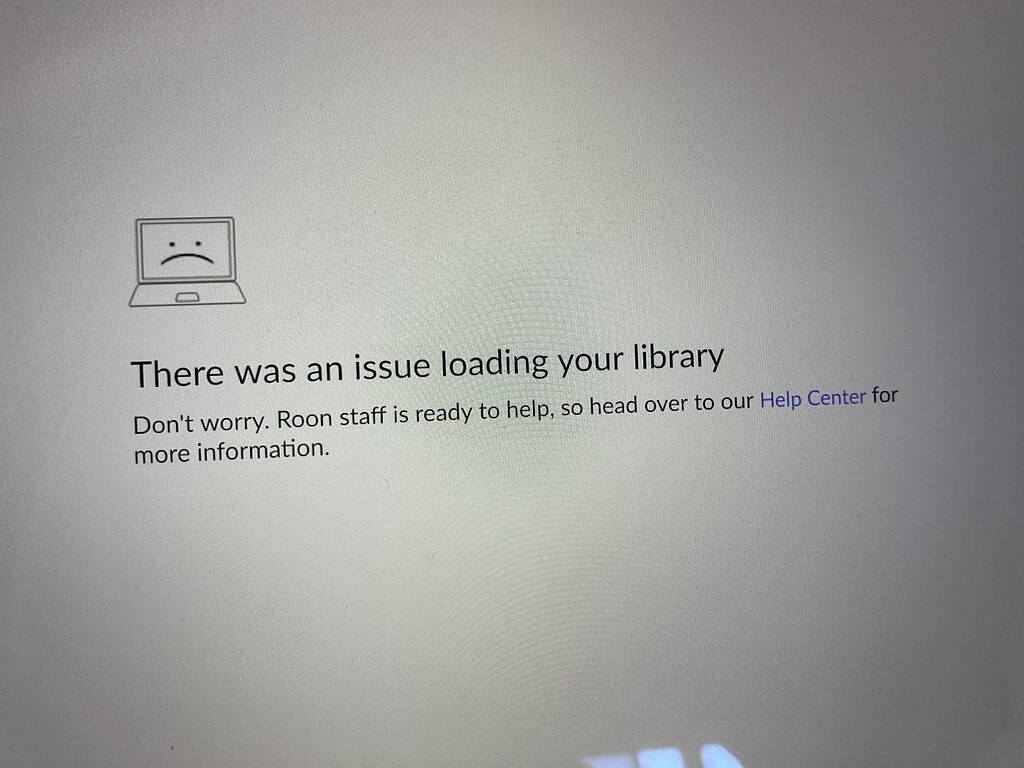 Roon doesn’t start - Support - Roon Labs Community