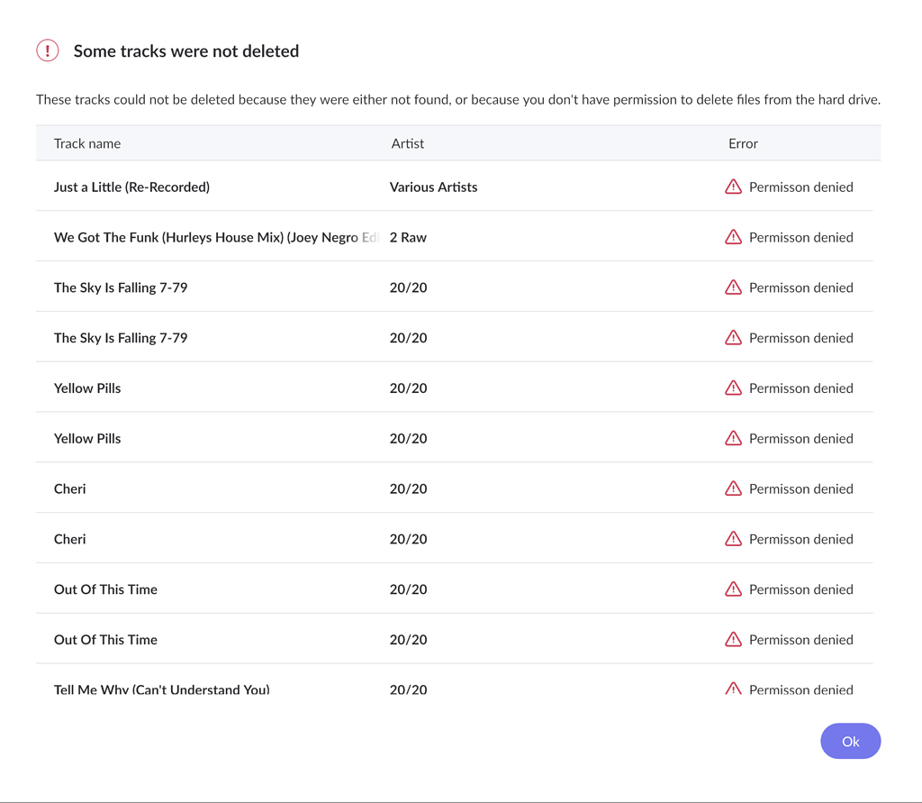 Unable To Delete Duplicates In My Roon Library Support Roon Labs