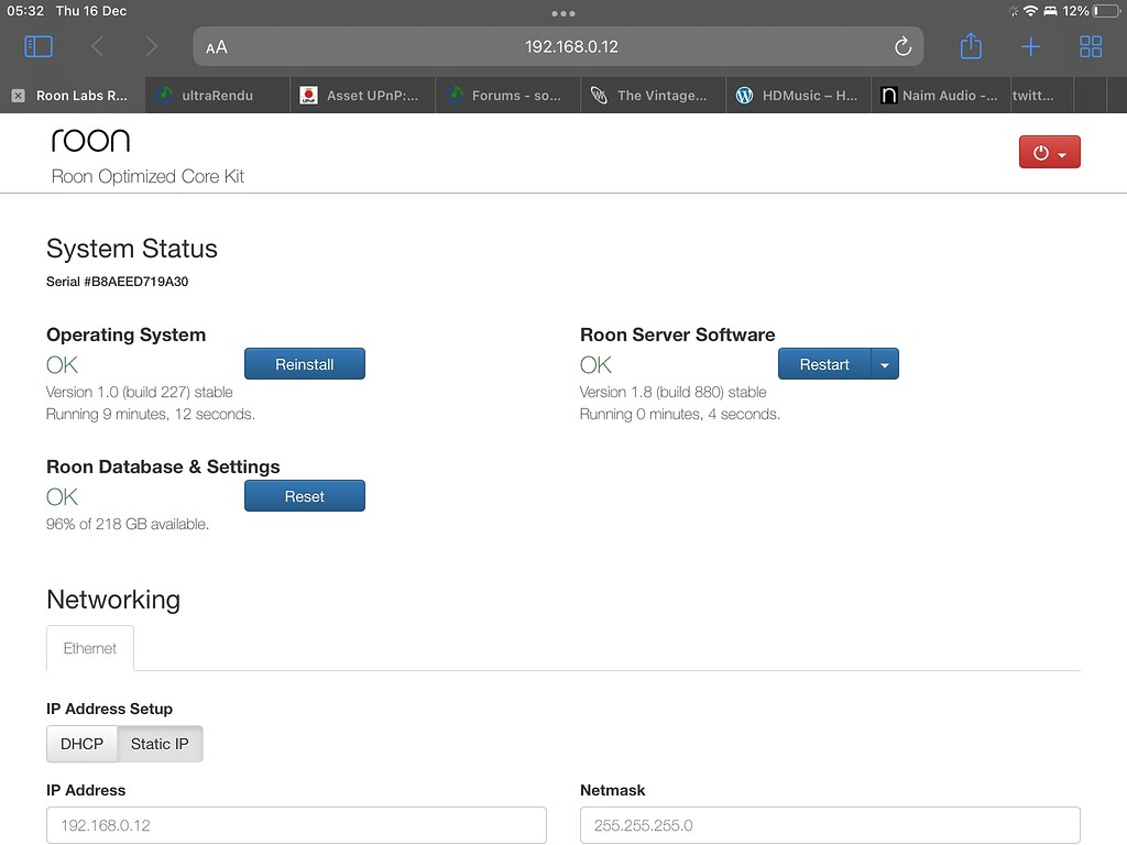 Update to Roon 1.8 Build 880 corrupts my Roon Core database - Support - Roon Labs Community
