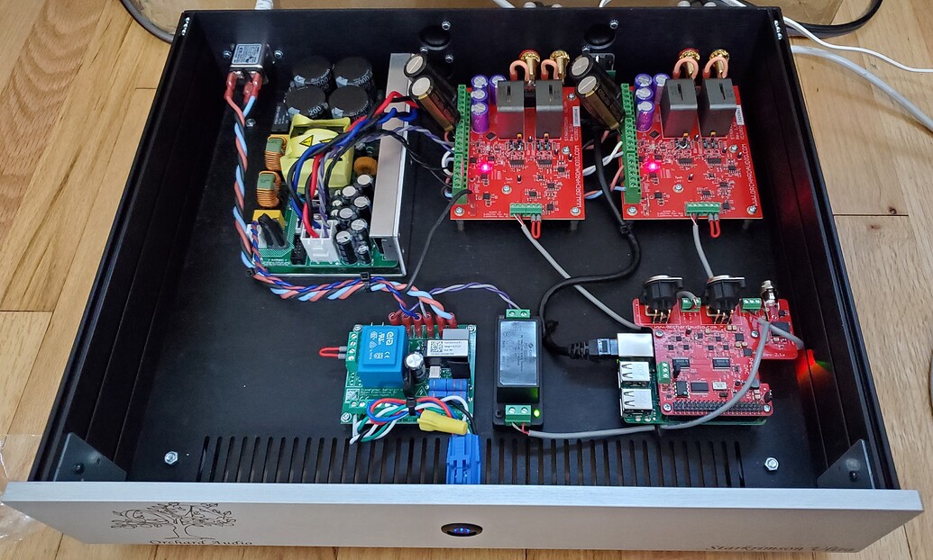 Streaming Amplifier Combining Starkrimson Ultra and PecanPi DAC - Audio ...