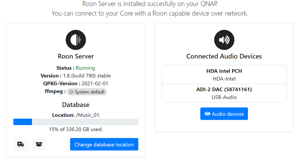 Error: "There is an issue loading your database" after updated to QNAP firmware 4.5.3 - Support ...