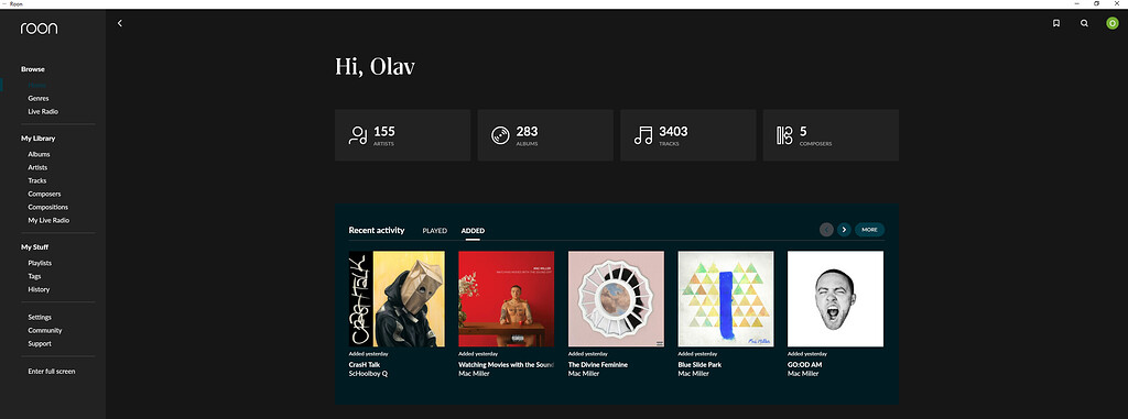 Custom themes on desktop - Tinkering - Roon Labs Community