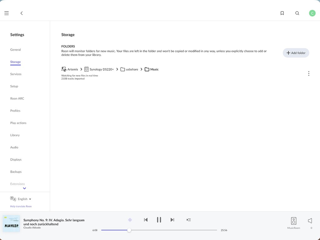 Roon Synology USB Drive - QNAP/Synology NAS - Roon Labs Community