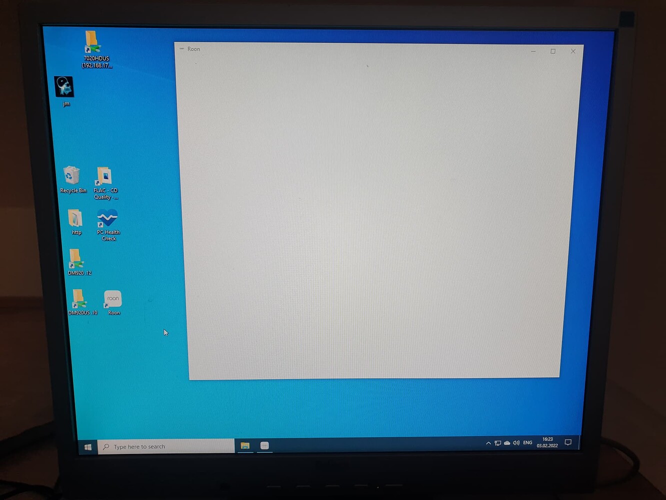 Blank/white GUI problem that can occur when remotly viewing (RDP ...