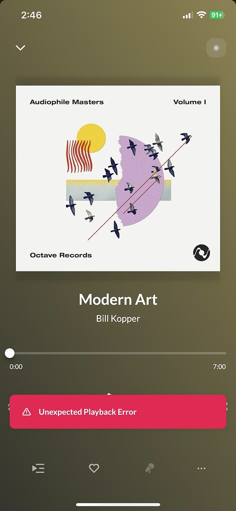 ROON ARC DSD playback error - Support - Roon Labs Community