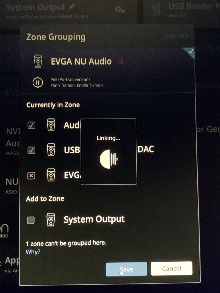Can't ungroup zones - Support - Roon Labs Community