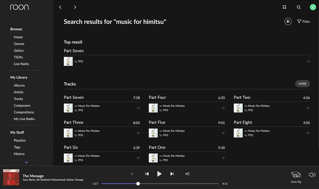 Roon finds albums on Tidal that are not available - TIDAL - Roon Labs Community
