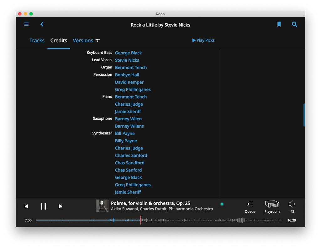"Barney Wilens" Saxophone - Metadata - Roon Labs Community
