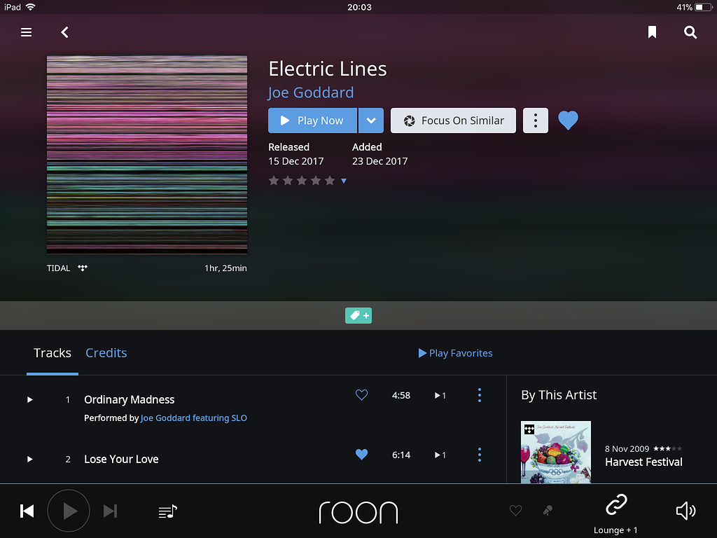 Lost a Tidal Album from Roon, looks like it’s been swapped on Tidal - TIDAL - Roon Labs Community