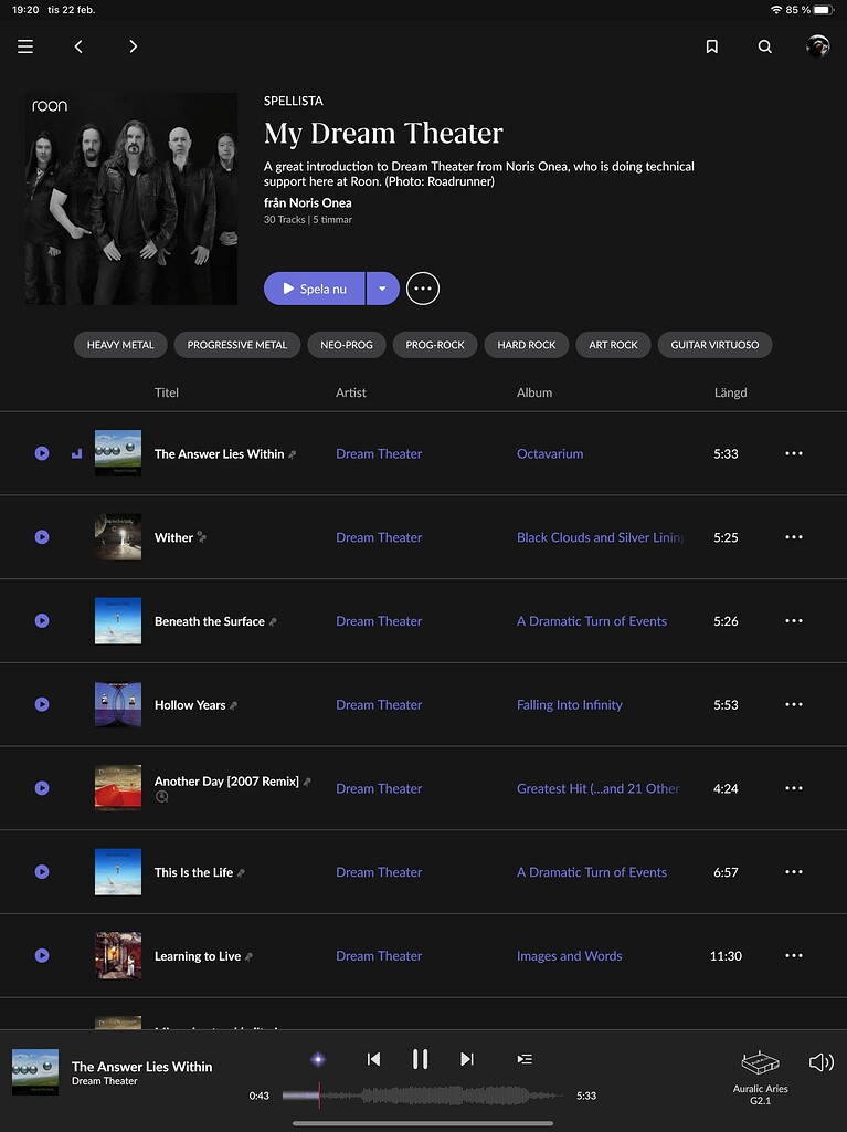 Roon provided playlists with local files? - Roon Software Discussion - Roon Labs Community