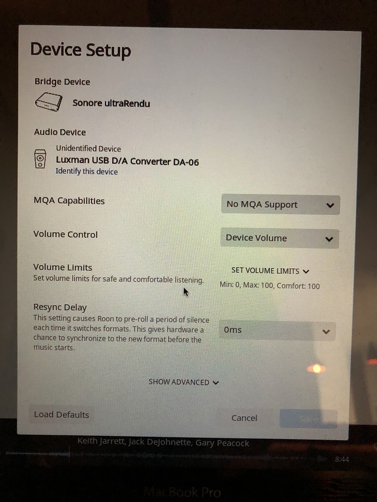 Device Setup - Luxman DAC - Roon Software Discussion - Roon Labs Community