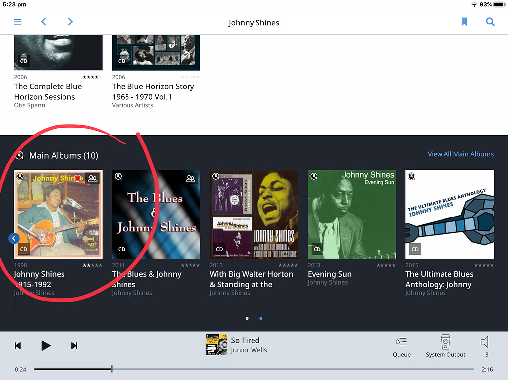 What are the various Roon icons when choosing albums on Qobuz - Roon ...