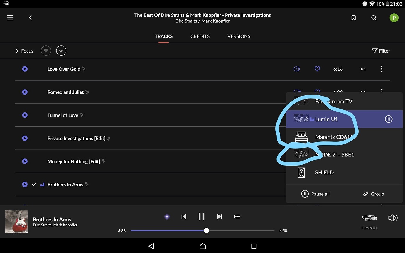 Roon remote 1.8 Android - Audio icons flickering - Support - Roon Labs ...