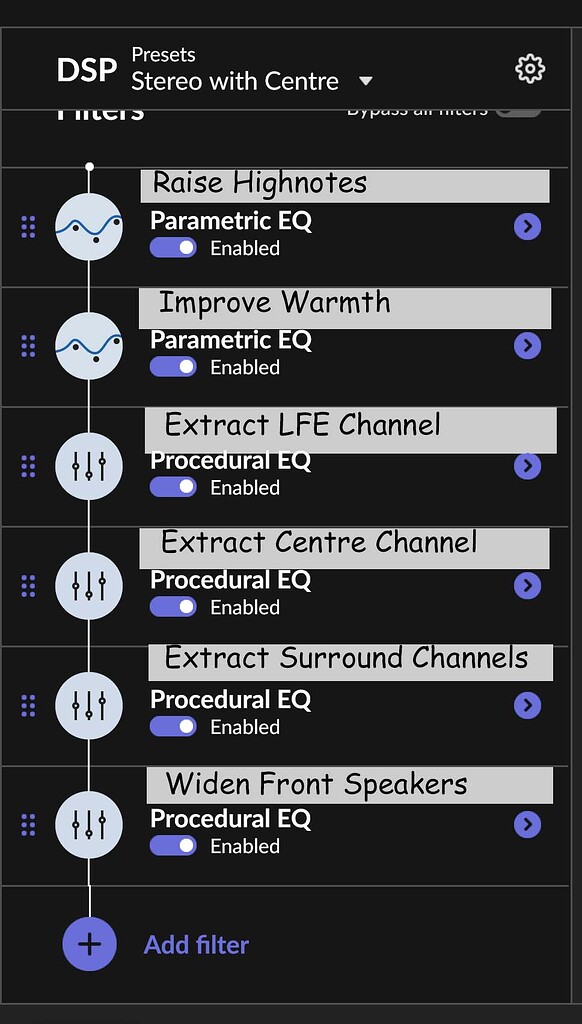 Add Notations within DSP Presets - Feature Suggestions - Roon Labs Community
