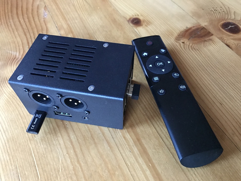 FS: HiFiBerry DAC+PRO XLR with Pi3, case and remote ready to go - Sales ...