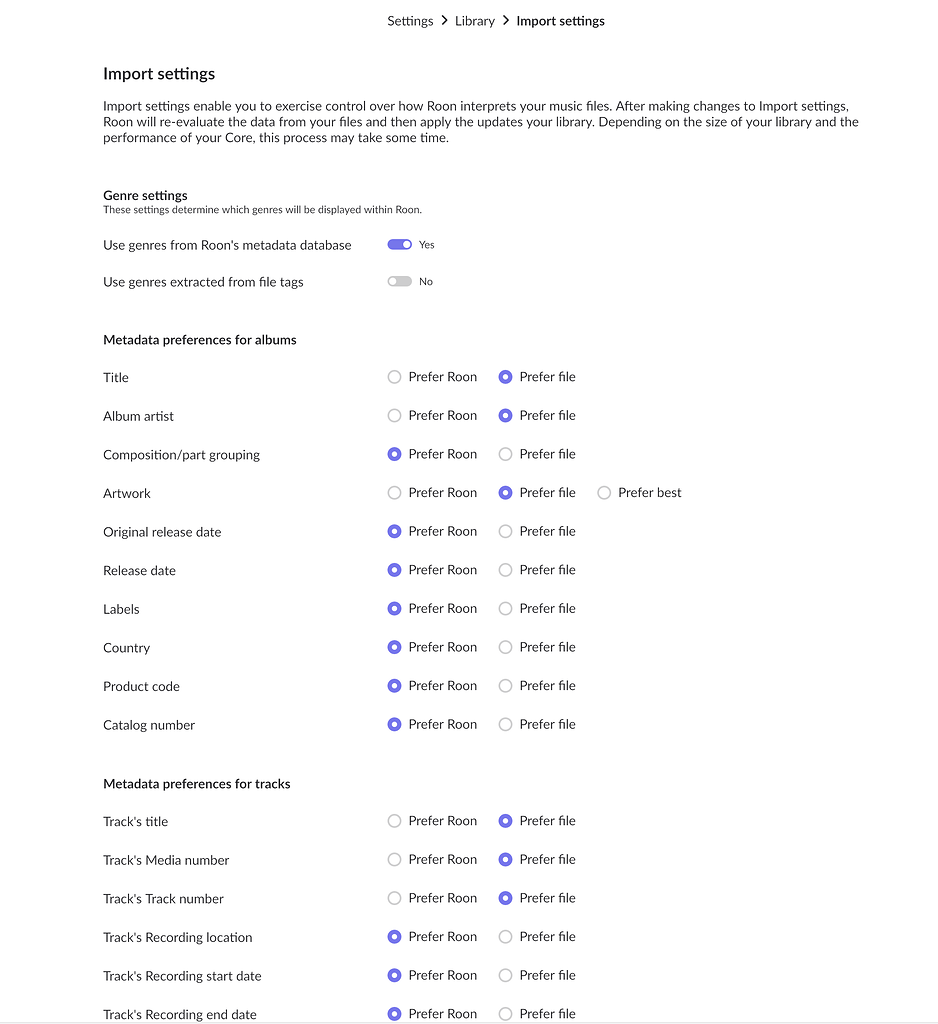 Cannot add genre tag to artist page - Support - Roon Labs Community