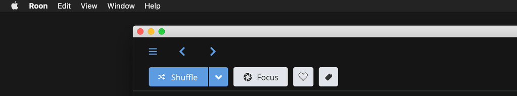 UI on Catalina has light titlebar on macOS with dark mode enabled - Support - Roon Labs Community