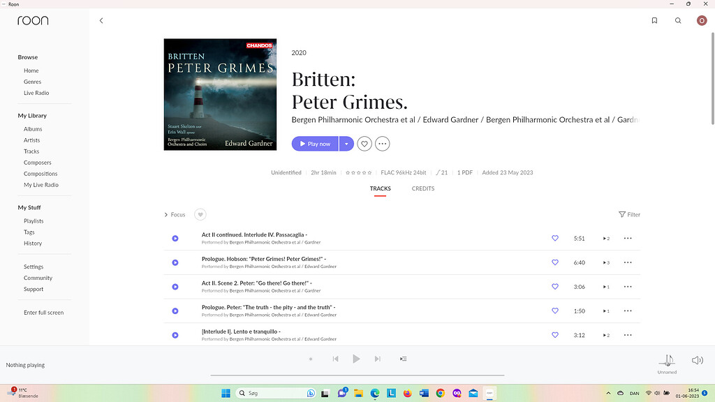 The numbering of tracks mixed up - Metadata - Roon Labs Community