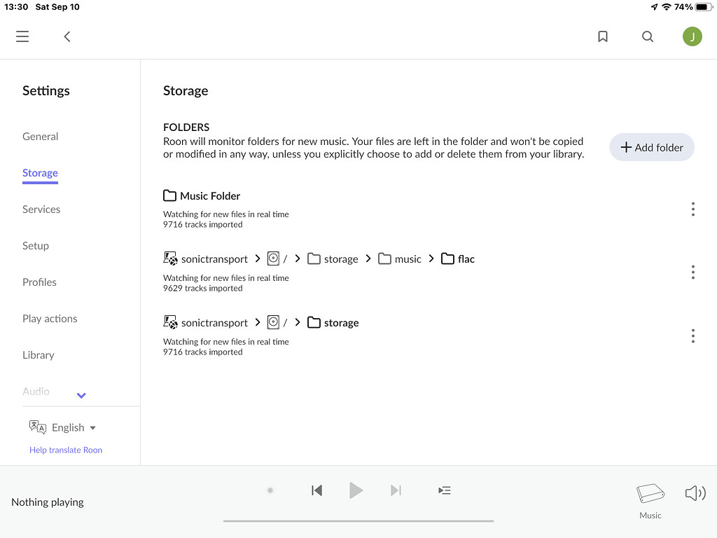 Ripped files not showing up - Support - Roon Labs Community