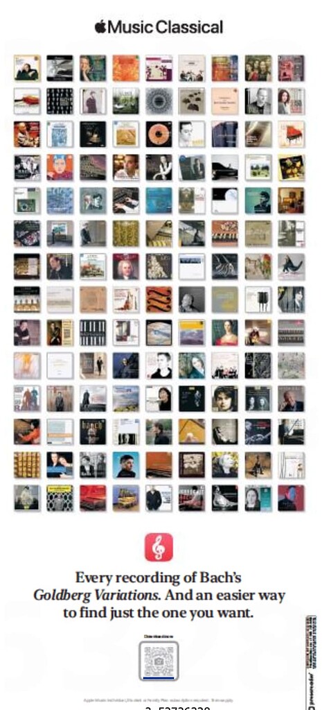 Apple Music ad in the Toronto Star - Music Services - Roon Labs Community