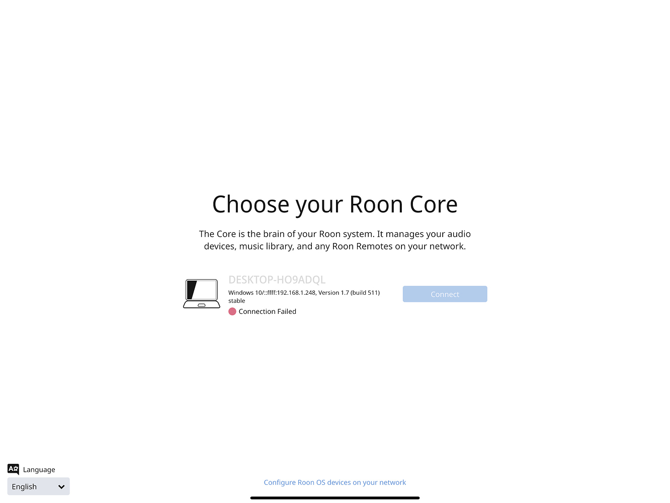 Login Roon Remote - Roon Software - Roon Labs Community