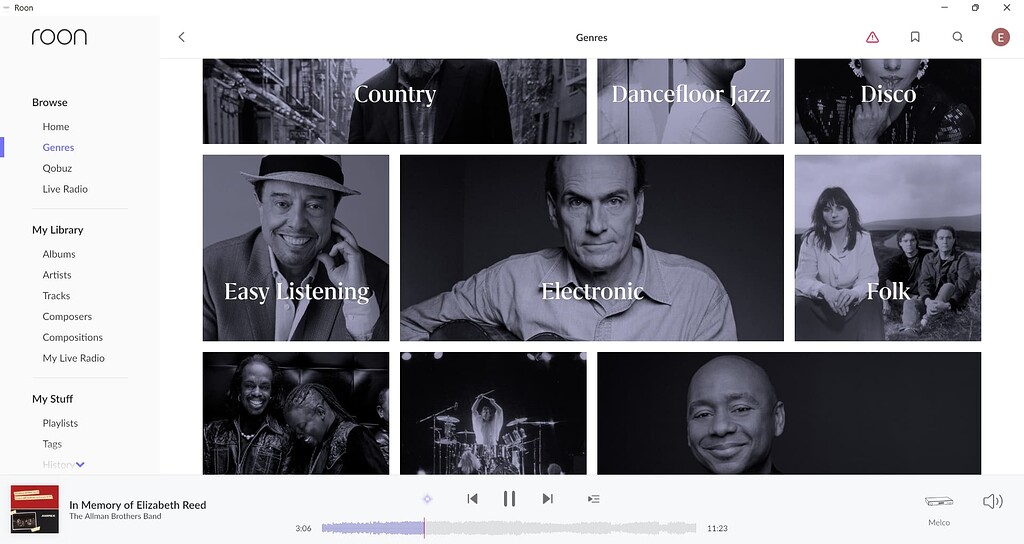 Wrong artwork for Genre overview - Metadata - Roon Labs Community