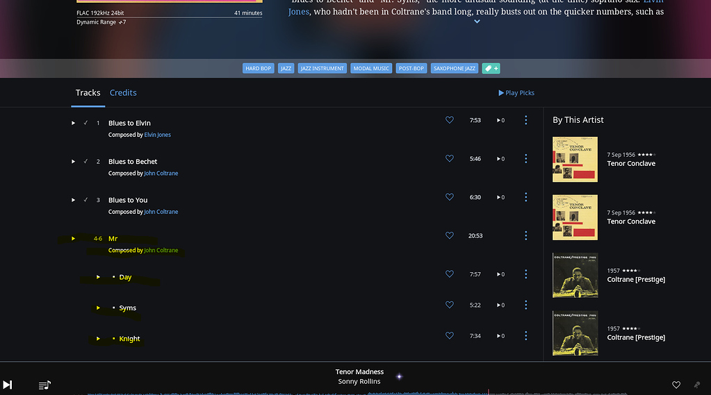 About identifying albums - Feature Suggestions - Roon Labs Community