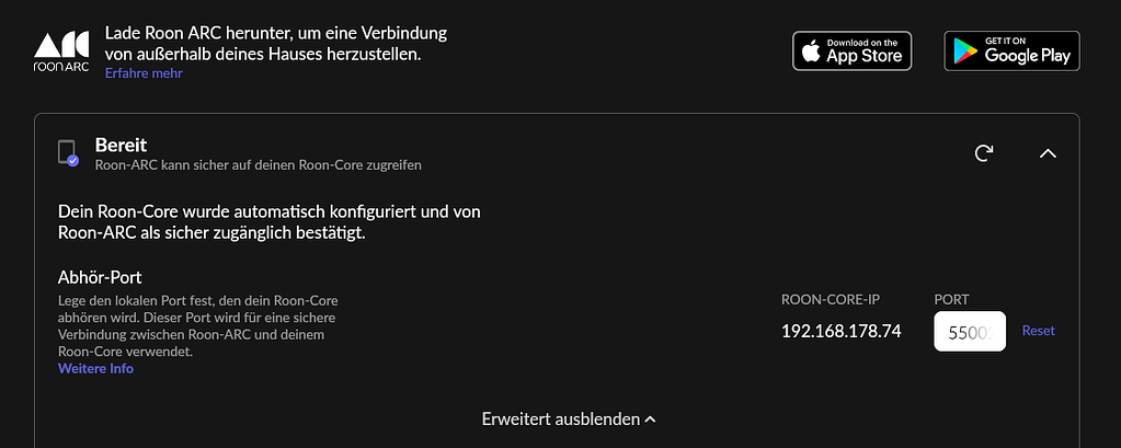 ARC can not access Core via Cellular - ARC: Port Forwarding Help - Roon Labs Community