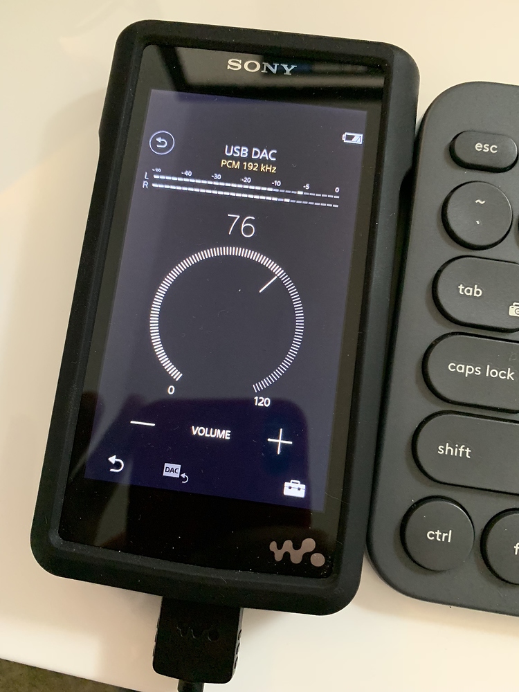 Sony Signature Walkman WM1-A series DAC (firmware 3.0) - Audio Gear ...