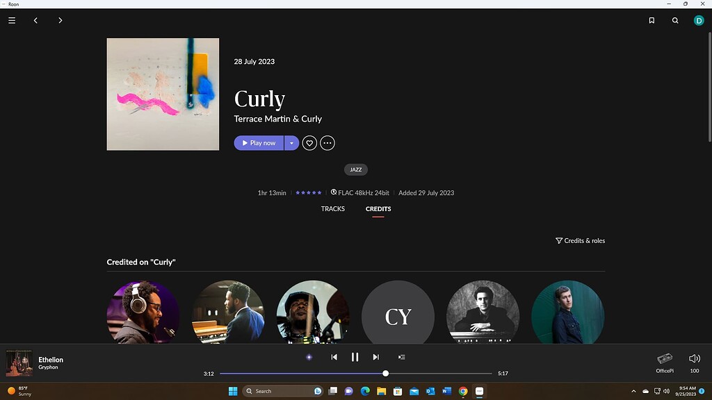 Terrace Martin Album "Curly" - Metadata - Roon Labs Community