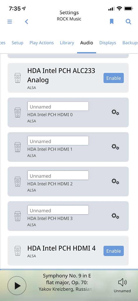 NUC+ROCK: Any way to use more than one of the HDA Intel PCH HDMI Zones ...