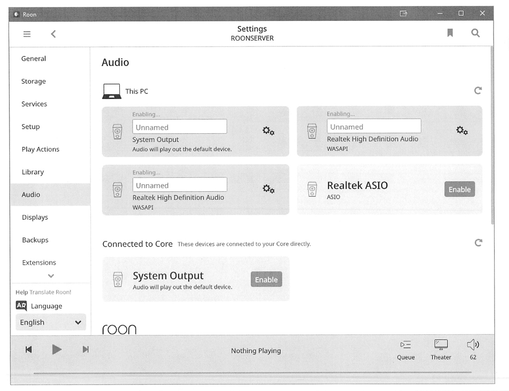 Roon cannot connect to "This PC" audio devices - Support - Roon Labs Community