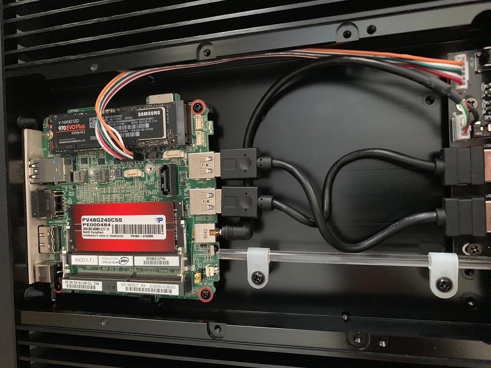 FS: ROCK server with NUC8I7BEH in Akasa Plato fanless case [SOLD ...