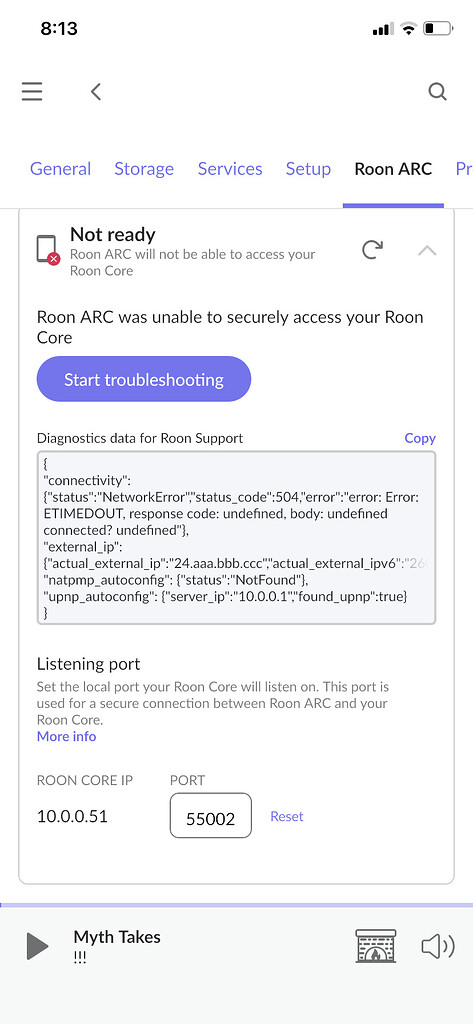Adding ARC to Roon - ARC: Port Forwarding Help - Roon Labs Community