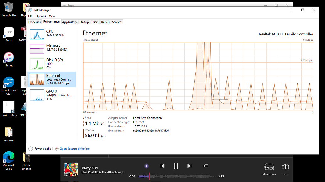 Ethernet Connectivity Drops on Windows (ref#8SLSJN) - Support - Roon ...