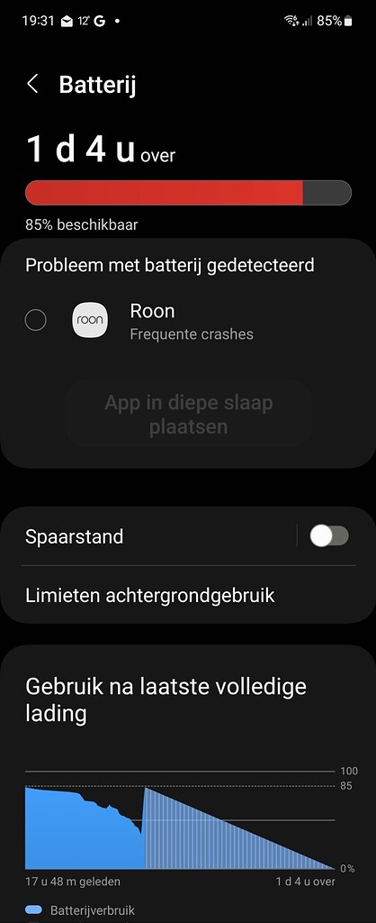 Roon crashes on Android 13 - Support - Roon Labs Community