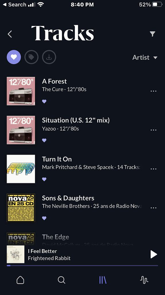 ARC Playback of all favorite tracks - Roon Software Discussion - Roon Labs Community