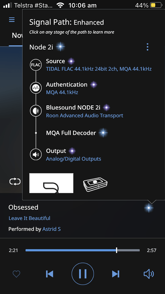 Using SMSL M400 to fully decode MQA - BluOS: NAD & Bluesound - Roon ...